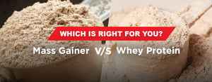 Mass Gainer vs. Whey Protein - Which is Right for you