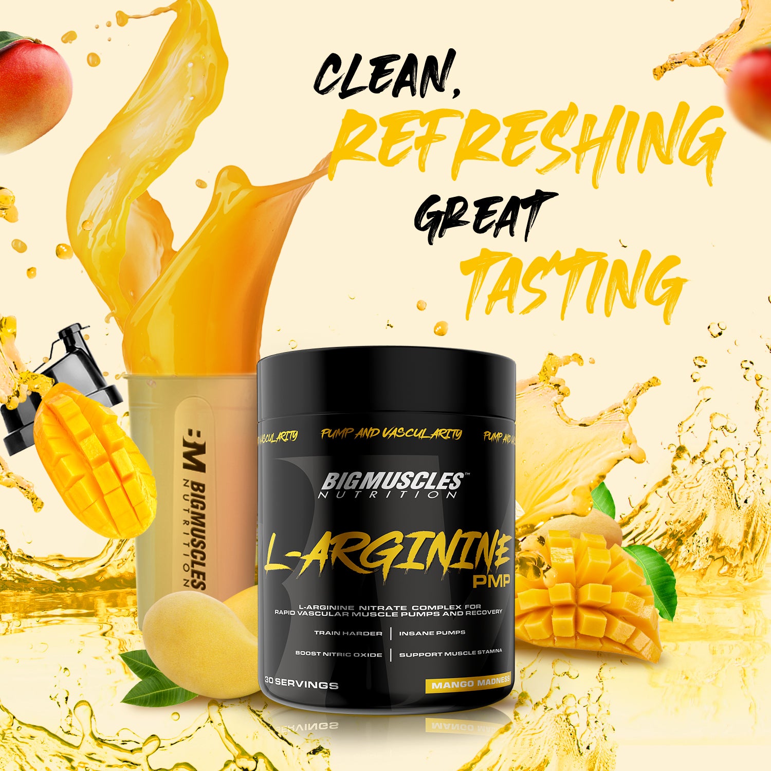 L-Arginine PMP Powder | Increases Blood Flow & Muscle Pump